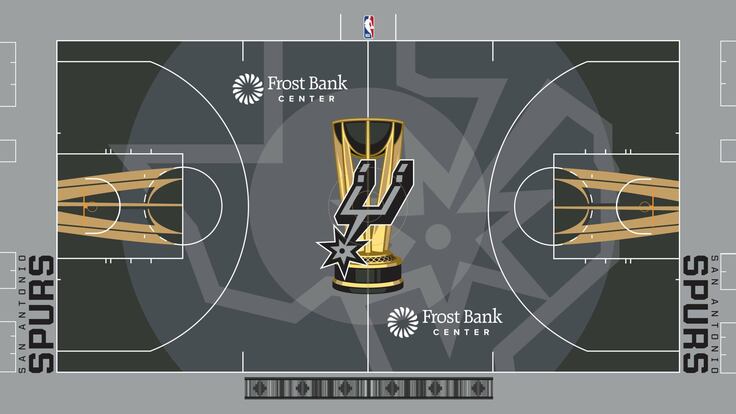Las espectaculares canchas de los 30 equipos para la Emirates NBA Cup ...