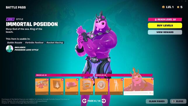 Fortnite Chapter 5 Season 2 Battle Pass: All Outfits and Rewards ...