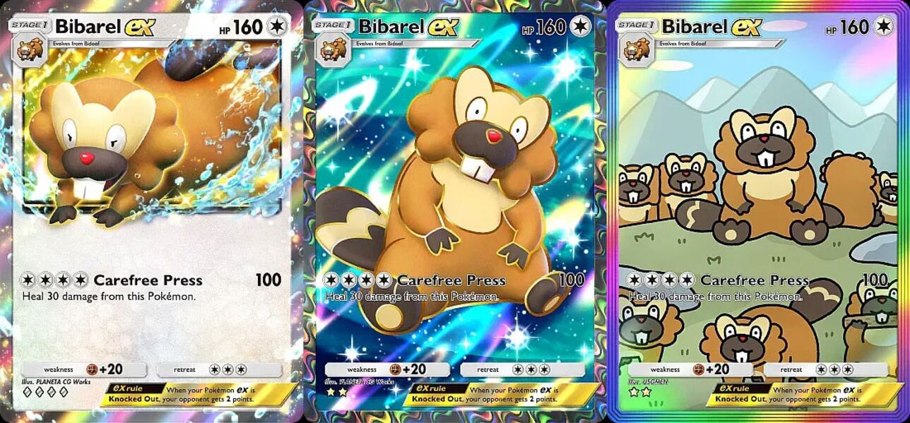 Bibarel ex from Shining Revelry is a real threat with legs in Pokémon ...