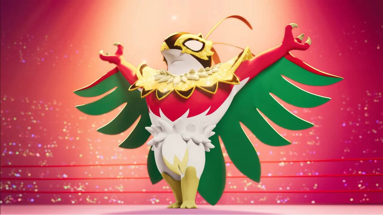 Mega Hawlucha leaps from the third rope to land in Pokémon Legends: Z-A ...