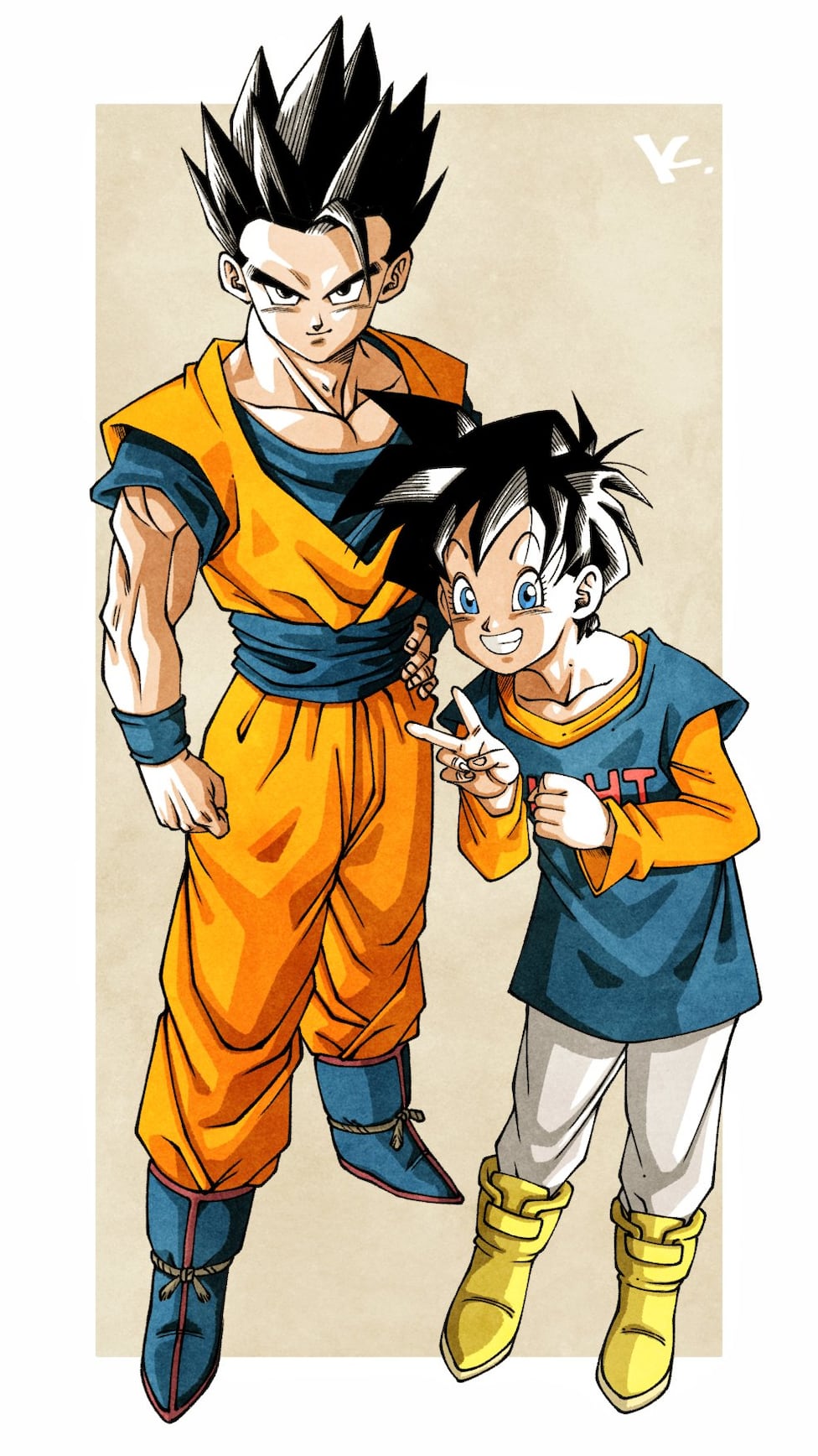 Así son las ilustraciones de ‘Dragon Ball’ de Kakeru, el artista ...
