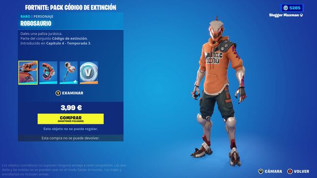 Ya disponible el nuevo Pack de Inicio de Fortnite: así es la nueva skin ... Ya disponible el nuevo Pack de Inicio de Fortnite: así es la nueva skin ...