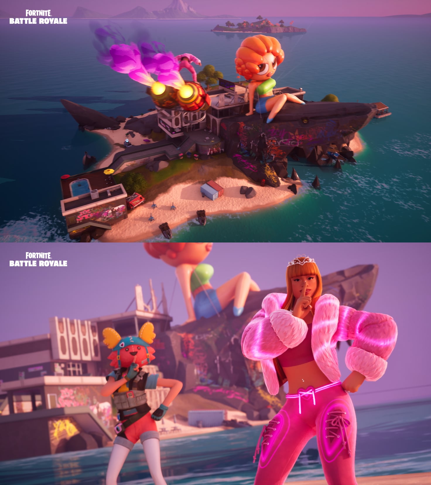 Así es el nuevo mapa de Fortnite Remix Capítulo 2: todas las nuevas ...