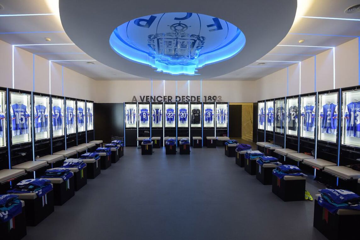 Inside the world's most stunning football changing rooms - AS USA
