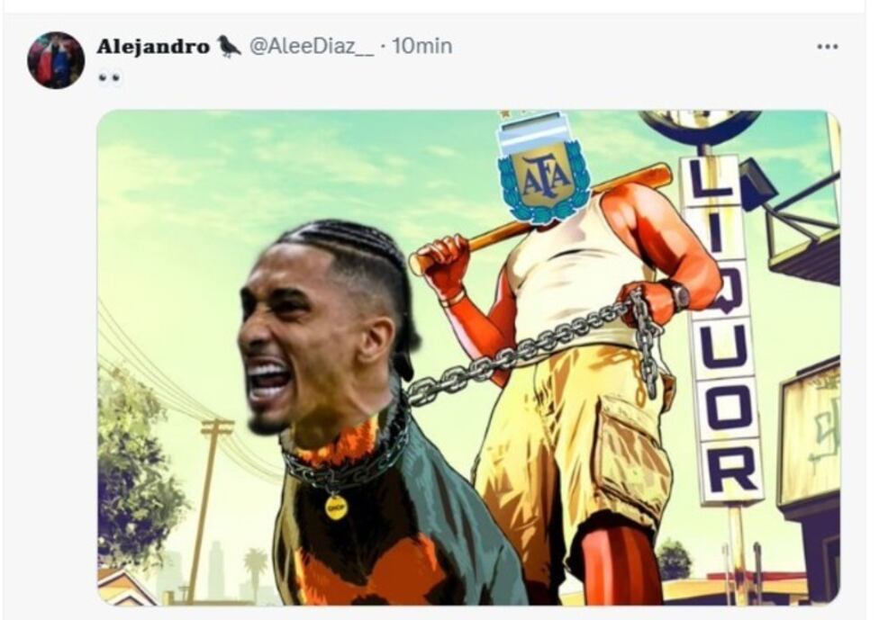 Los memes no tienen piedad con Raphinha tras el Superclásico - AS.com