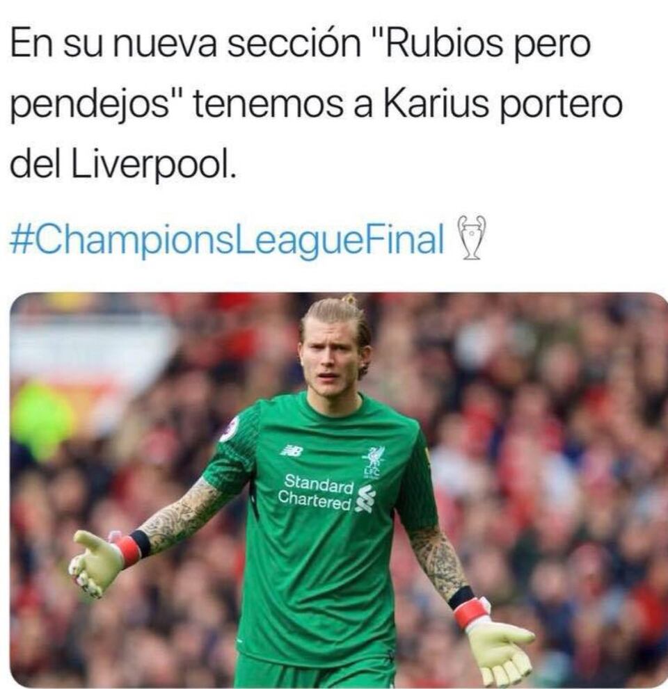 Karius y Ramos protagonizaron los memes de la final de la Champions ...