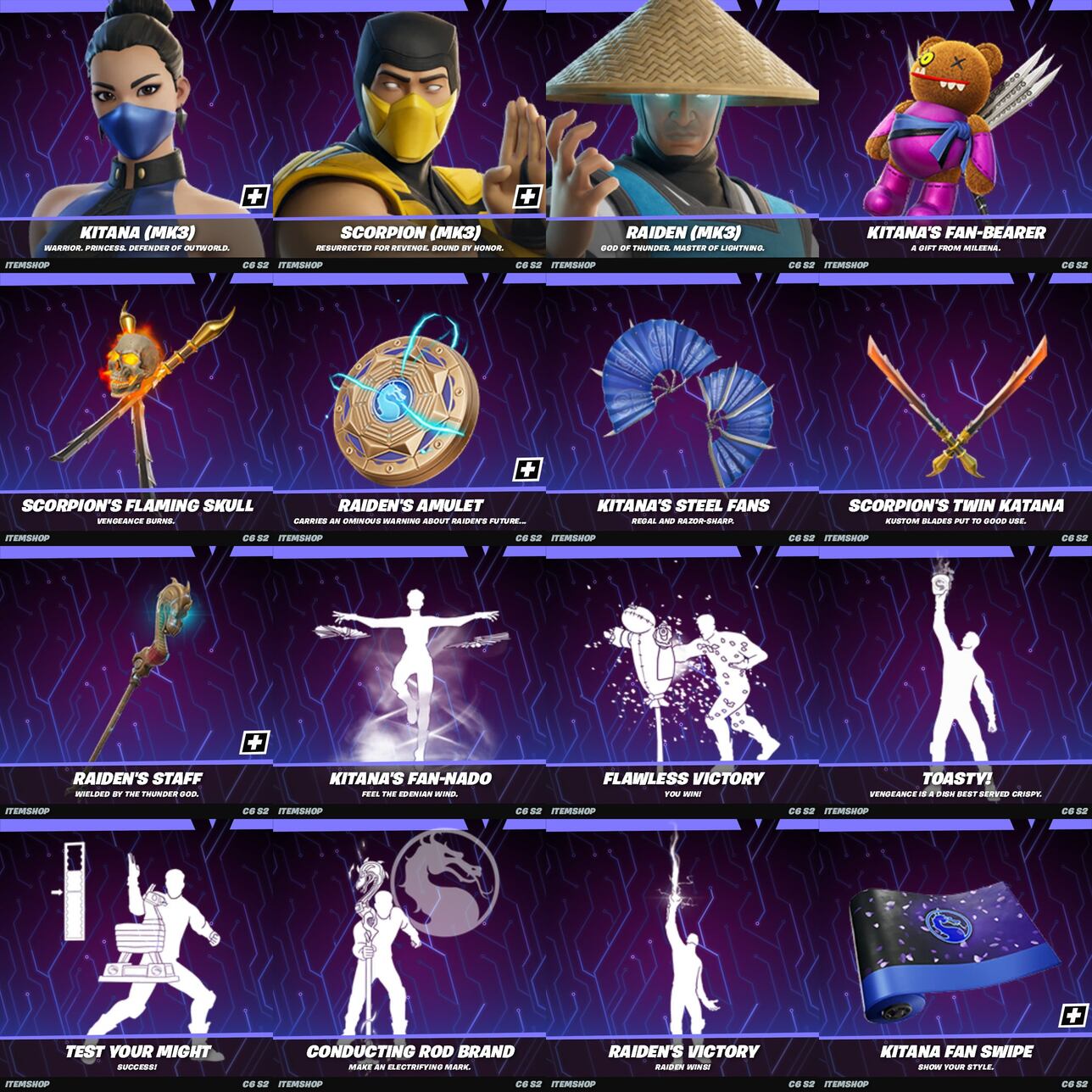 Scorpion, Kitana, and Raiden from Mortal Kombat are coming to Fortnite ...