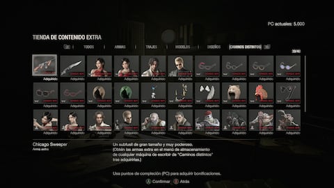 RE4 Remake: todos los objetos de la Tienda de Contenido Extra en Separate Ways y cómo ...