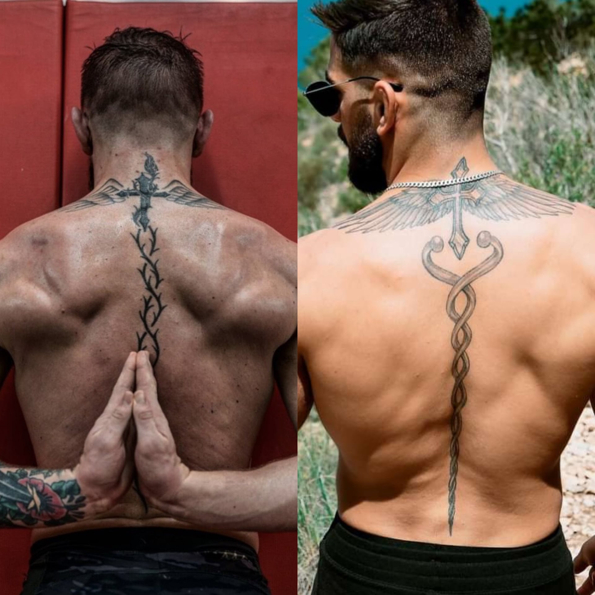 Una cruz y una corona, los tatuajes más significativos de Ilia Topuria - AS USA