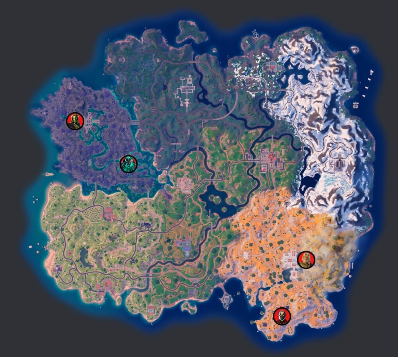 Armas Míticas en Fortnite: todas las ubicaciones y cómo conseguirlas ...