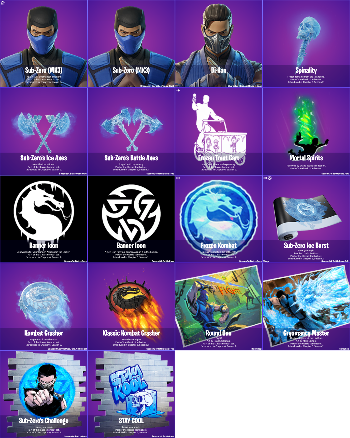 How to get the new outfit of Sub-Zero from Mortal Kombat in Fortnite ...