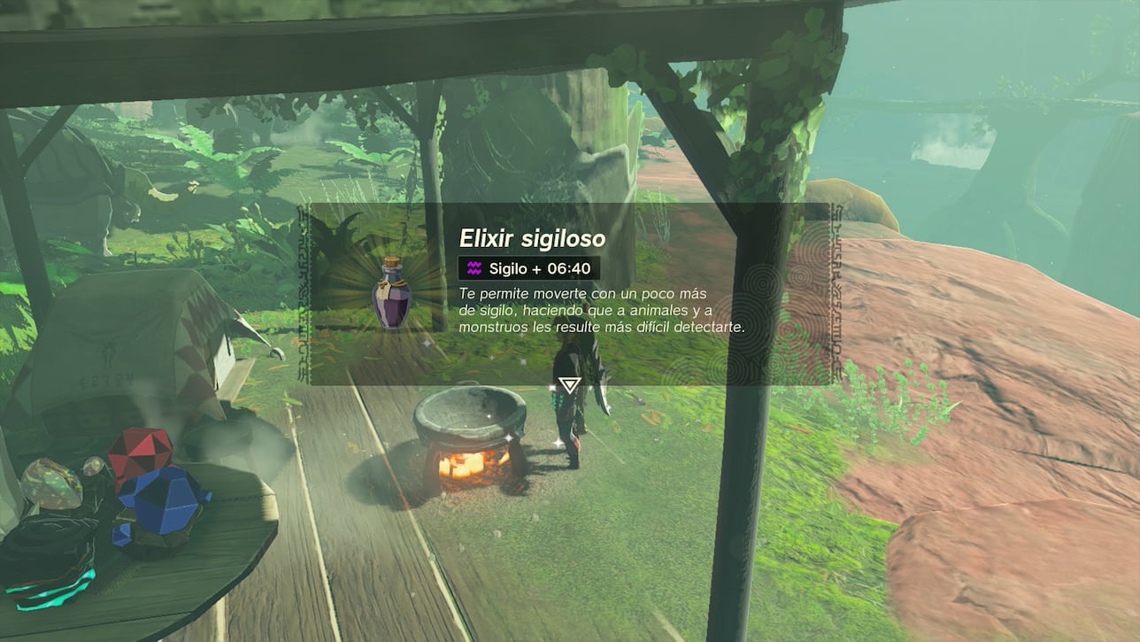 Cómo crear todos los Elixires en The Legend of Zelda: Tears of the Kingdom - Meristation