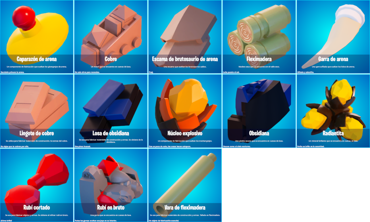 Todos los materiales de fabricación de LEGO Fortnite y dónde se ...