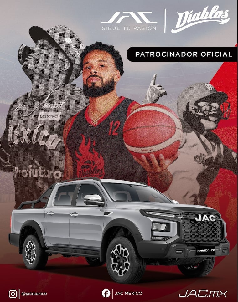 JAC extiende patrocinio con Diablos Rojos del México - AS México