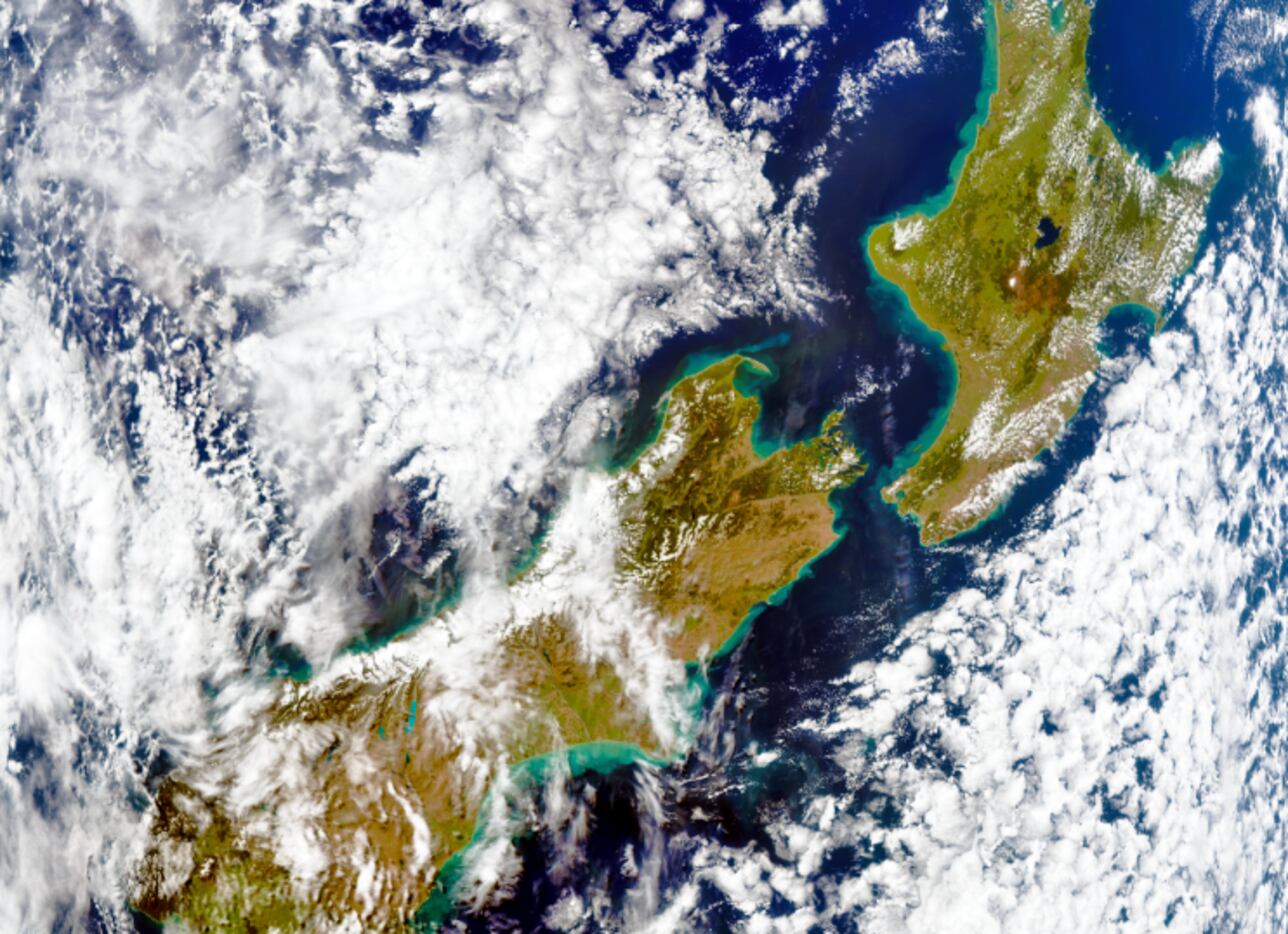 NASA images that reveal the true color of the oceans - AS USA