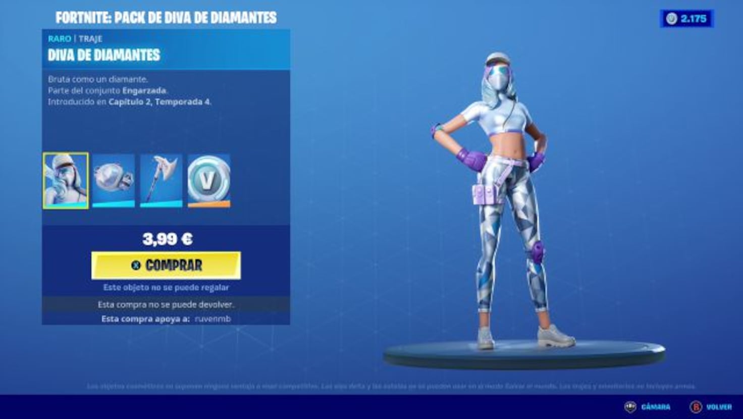Skin Diva de Diamantes en Fortnite ya disponible: precio y contenidos ...