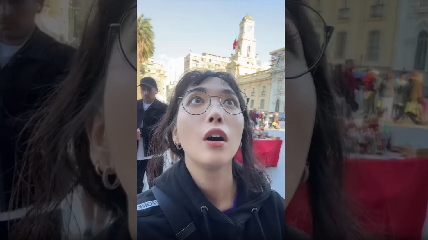 Famosa Influencer Coreana Llega A Santiago Y Su Cara Lo Dice Todo Ya