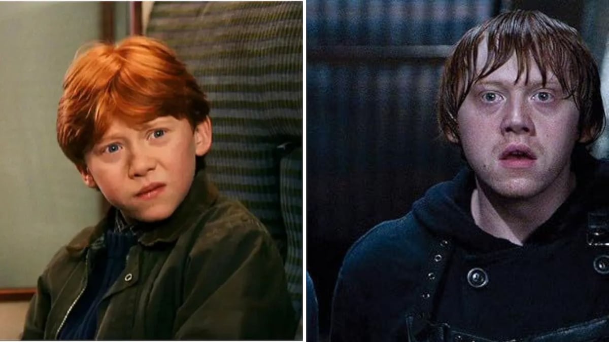 Así luce actualmente Rupert Grint, el actor que interpretó a Ron Weasly ...