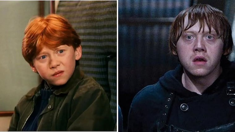 Así luce actualmente Rupert Grint, el actor que interpretó a Ron Weasly ...