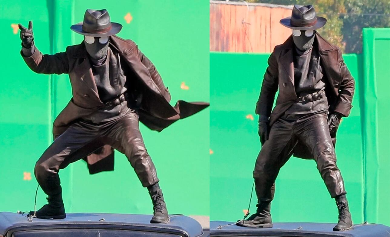 Primeras imágenes del traje de Spider-Man Noir de Nicolas Cage: más ...