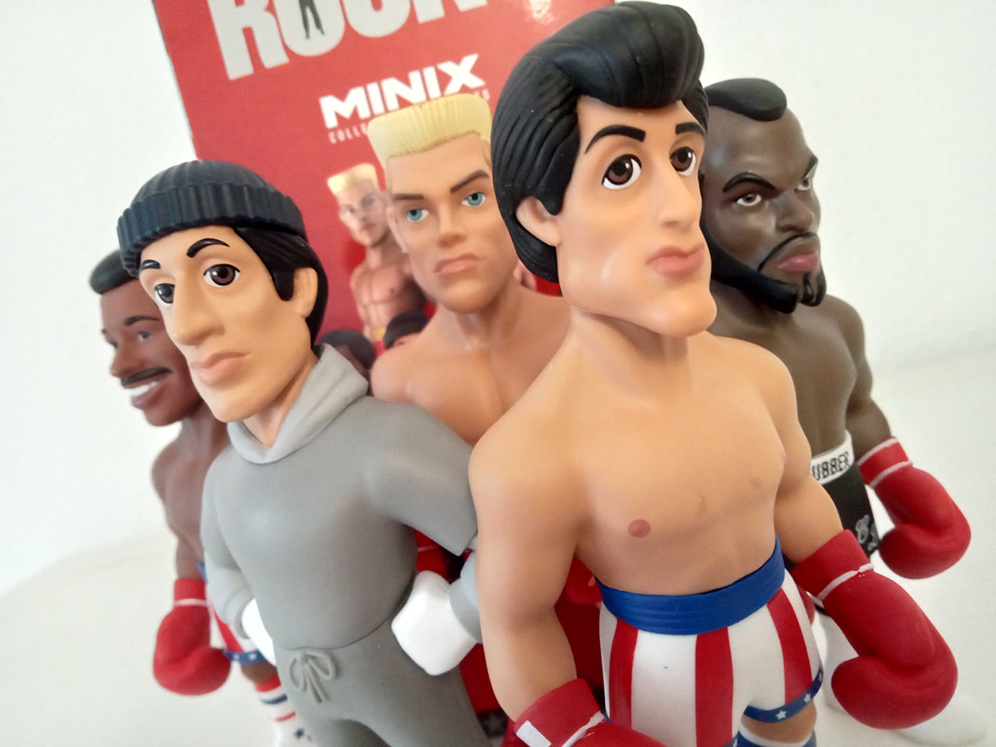 Así son las figuras Minix de la saga ‘Rocky’, todo un regalo para los ...