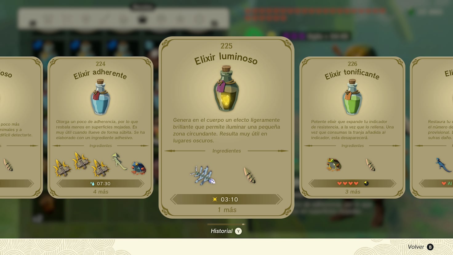 Cómo crear todos los Elixires en The Legend of Zelda: Tears of the Kingdom - Meristation