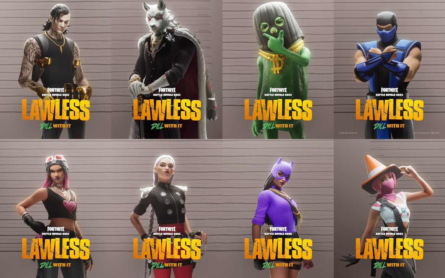 Así son las nuevas skins de Fortnite Capítulo 6 Temporada 2 con Sub ...