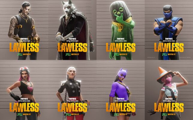 Así son las nuevas skins de Fortnite Capítulo 6 Temporada 2 con Sub-Zero de Mortal Kombat como ...