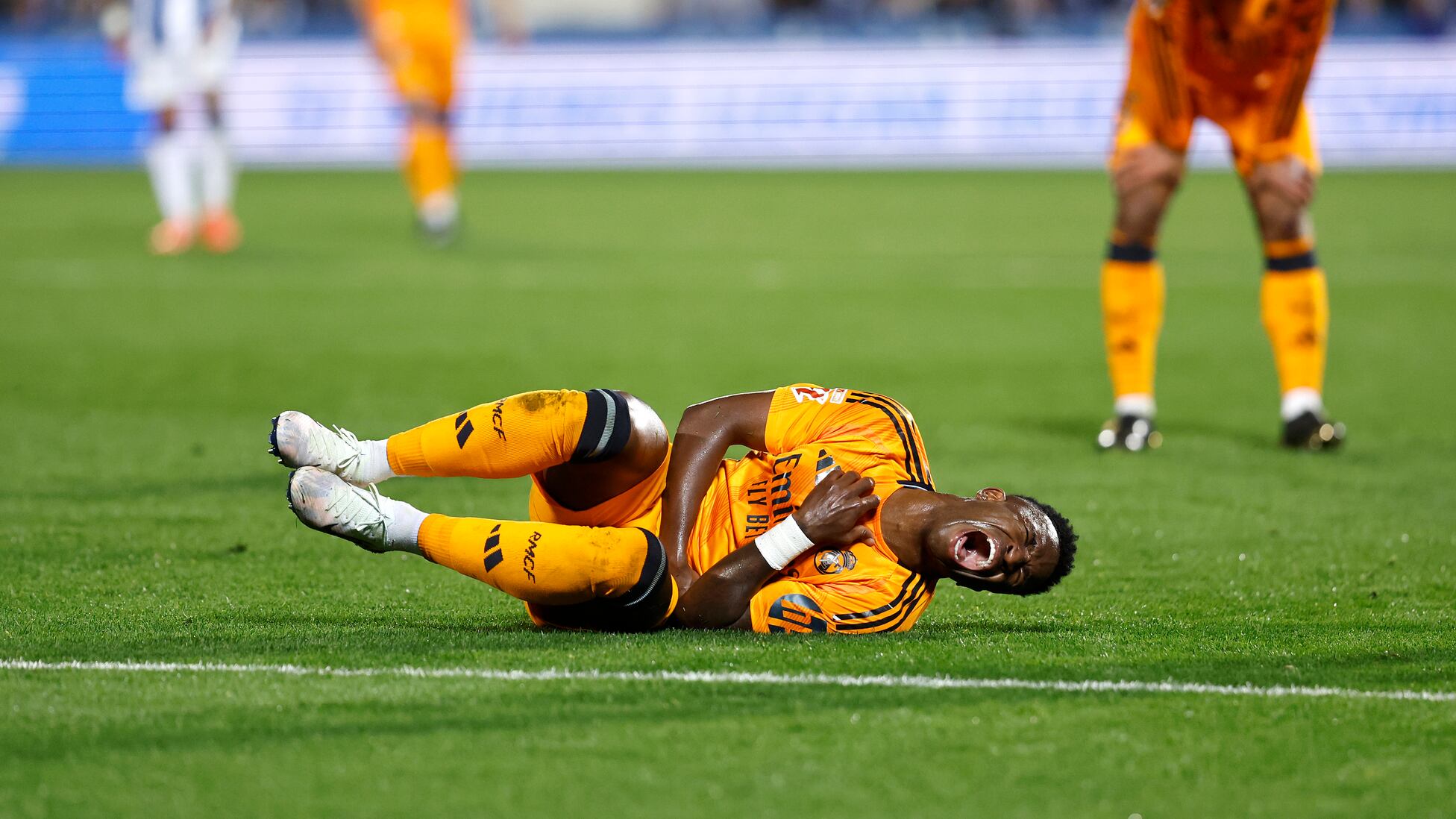 Vini Jr’s angry reaction online lays blame for recent injury - AS USA Vini Jr’s angry reaction online lays blame for recent injury - AS USA