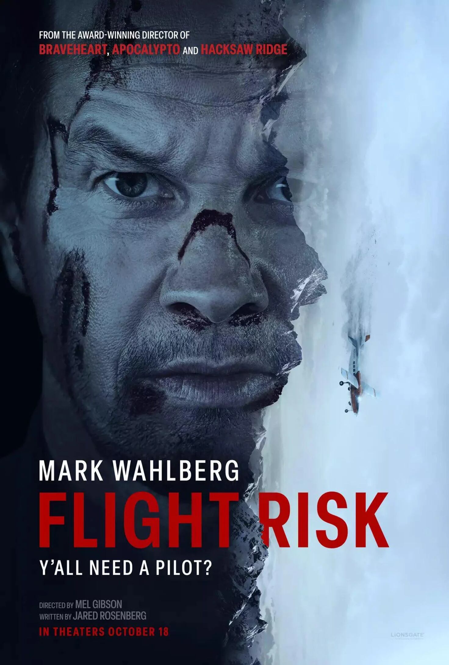 ‘Flight Risk’: la película de Mark Wahlberg dirigida por Mel Gibson que transcurre íntegramente ...