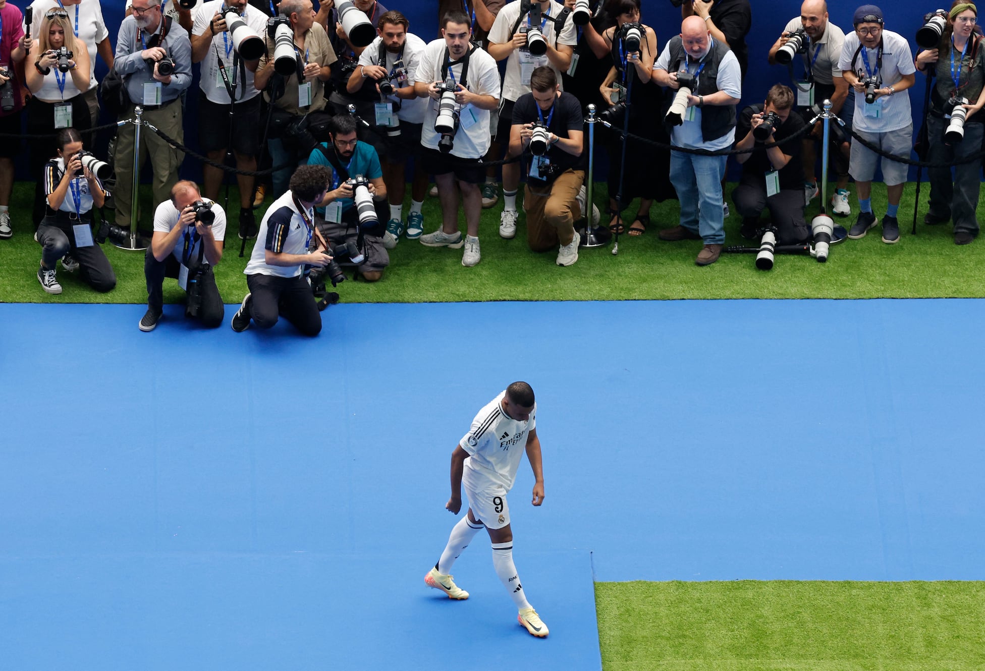 Así ha sido la impresionante presentación de Kylian Mbappé - AS.com