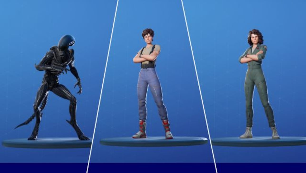 Fortnite: skins Xenomorfo y Ellen Ripley de Alien ya disponibles ...