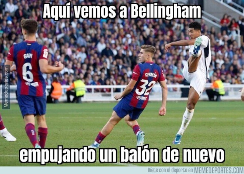 Bellingham, protagonista de los memes del Clásico - AS.com