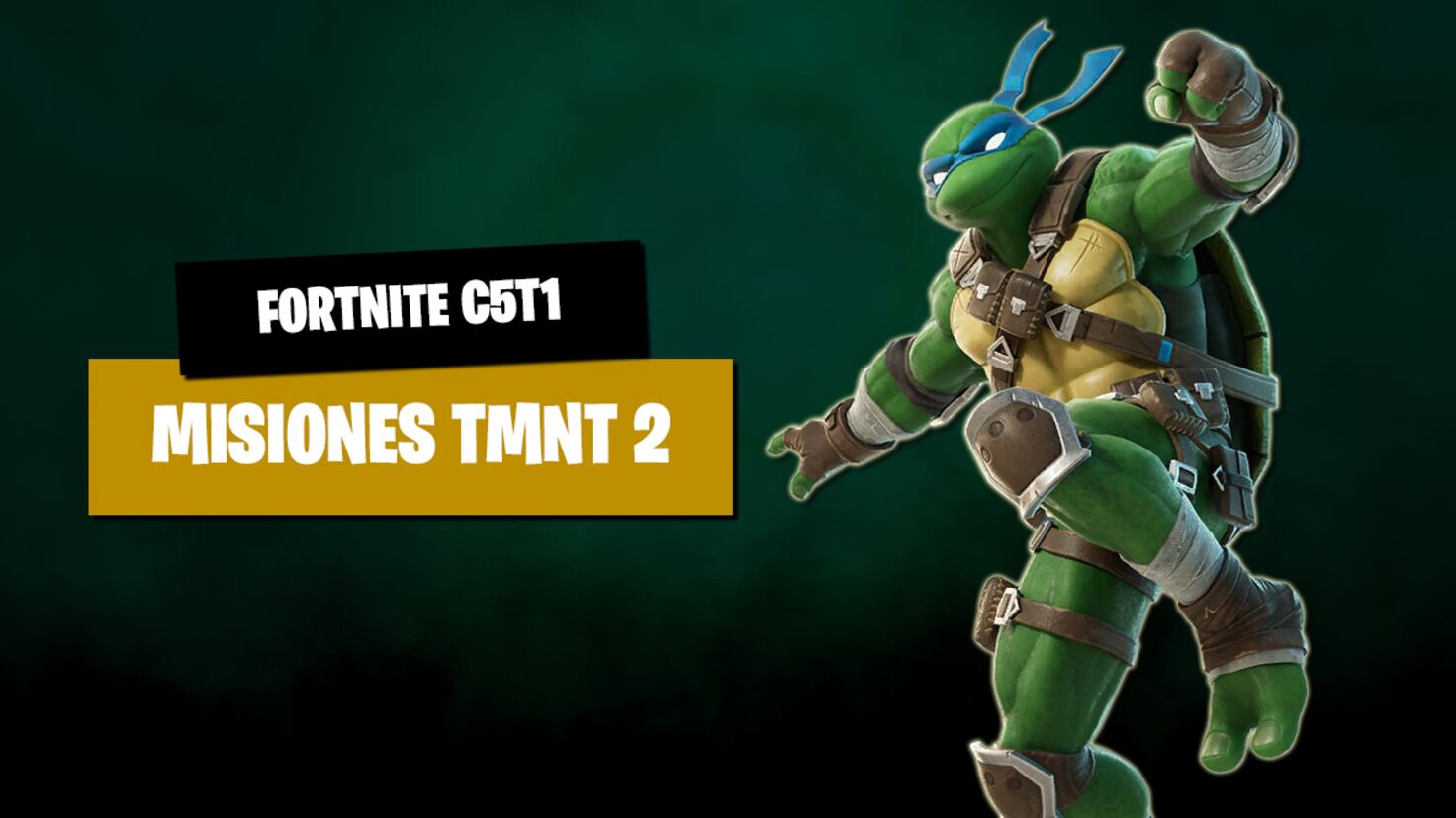 Fortnite X Tortugas Ninja Guía De Misiones De A Equiparse Y Todas Las