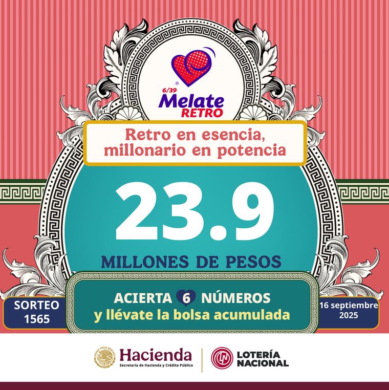 Resultados Melate Retro: números que cayeron hoy y premios del sorteo ...