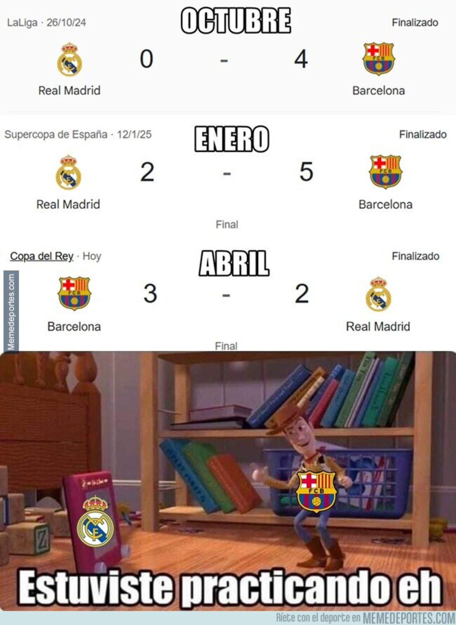Los culés se ceban con los madridistas en los memes de la final Los ...