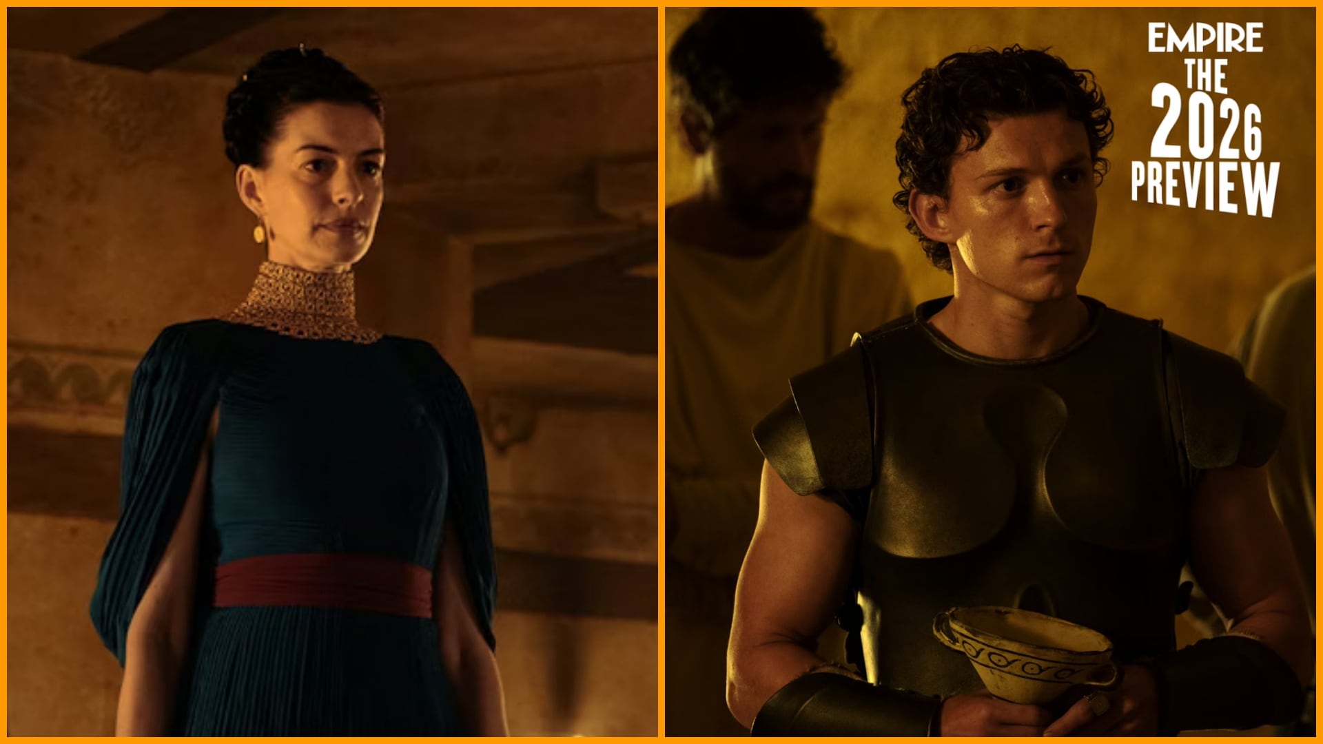 ‘The Odyssey’ reveals the first image of Anne Hathaway and Tom Holland ...