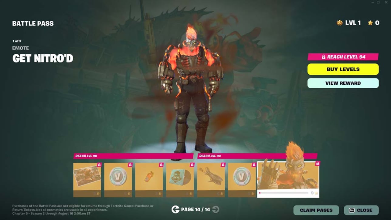 Fortnite Chapter 5 Season 3 Battle Pass: All Outfits and Rewards ...