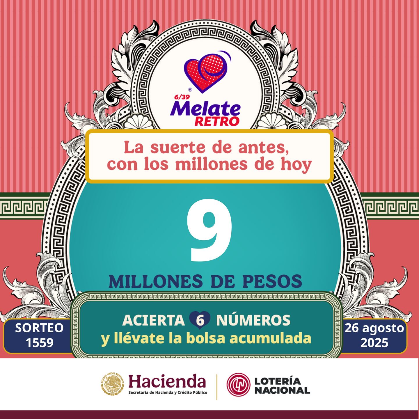 Resultados Melate Retro: números que cayeron hoy y premios del sorteo ...