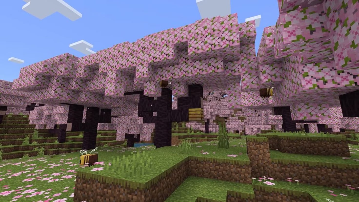 All you need to know about the new Minecraft biome, Cherry Blossom ...