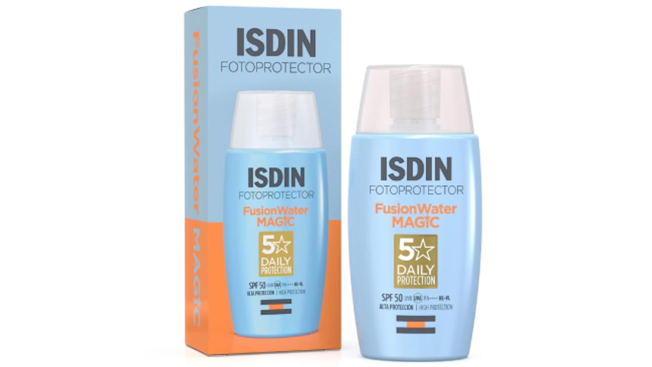 Isdin Fusion Water Magic: así es la crema solar facial que usa Carlos ...