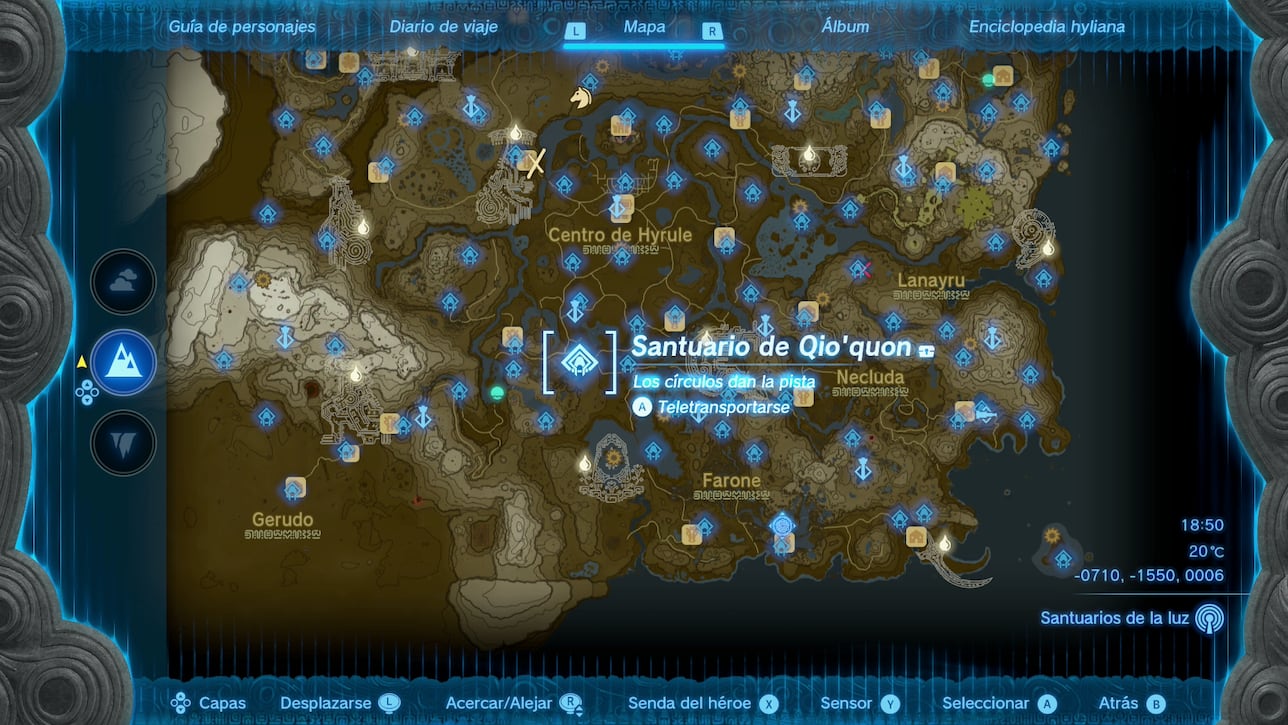 Santuario de Qio’quon en The Legend of Zelda: Tears of the Kingdom ...