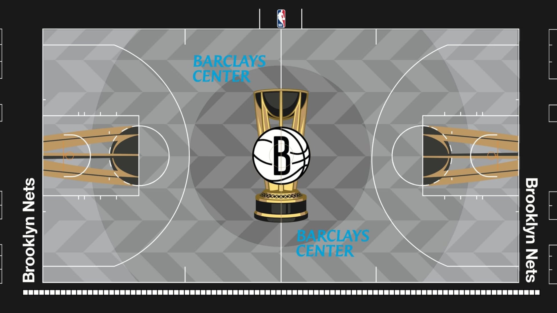 Las espectaculares canchas de los 30 equipos para la Emirates NBA Cup ...