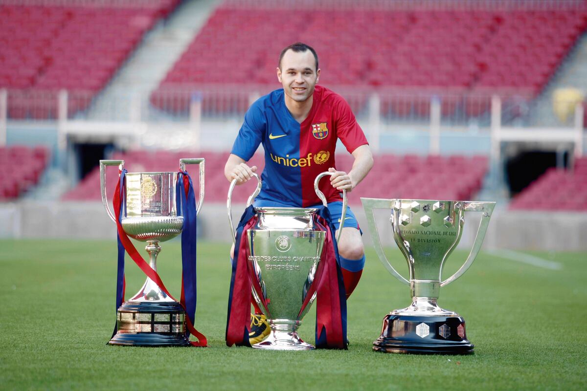 Así ha sido la carrera de Andrés Iniesta: palmarés, estadísticas, goles ...