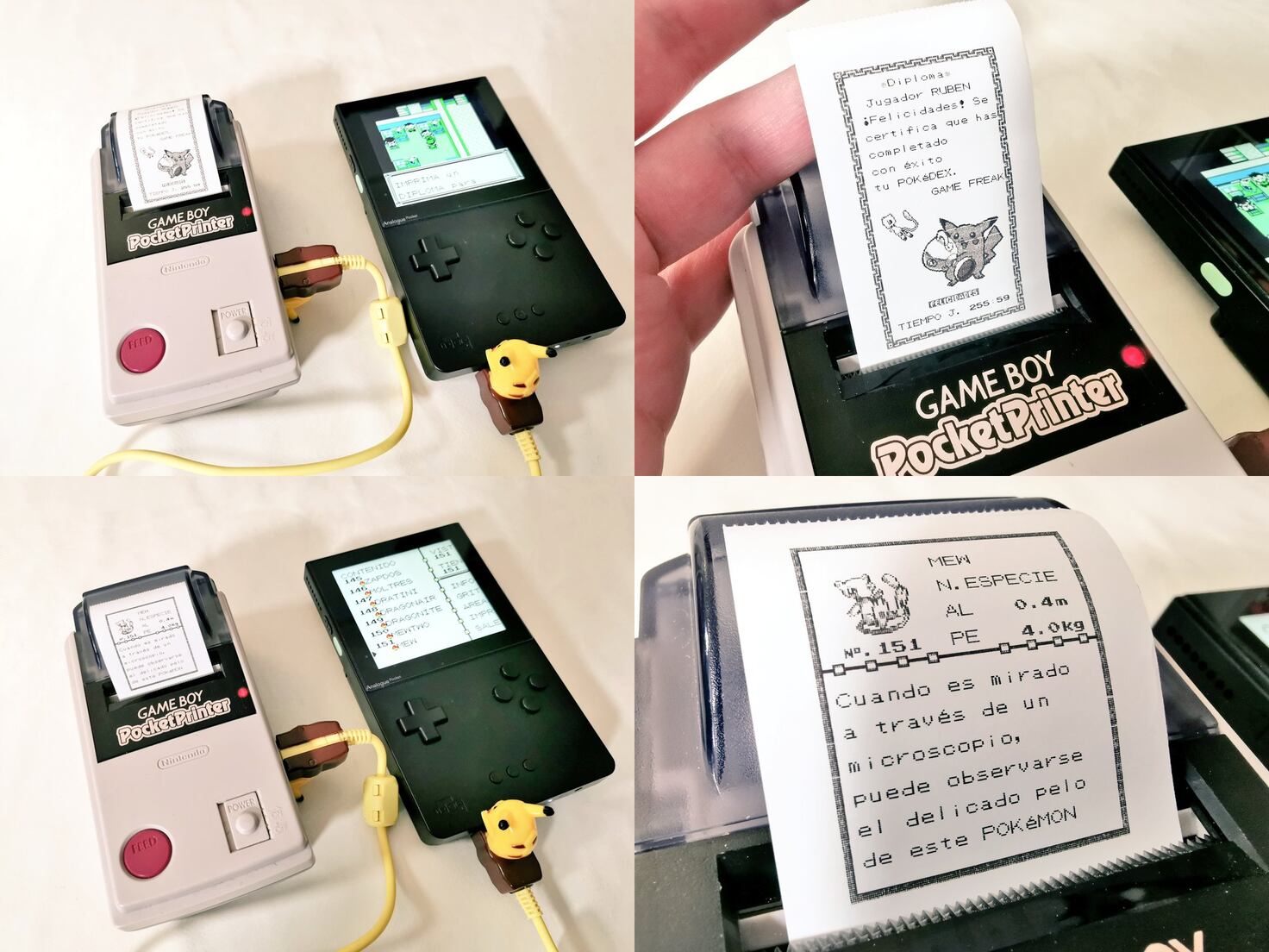 Así era Game Boy Printer, la impresora térmica de Game Boy y Game Boy ...