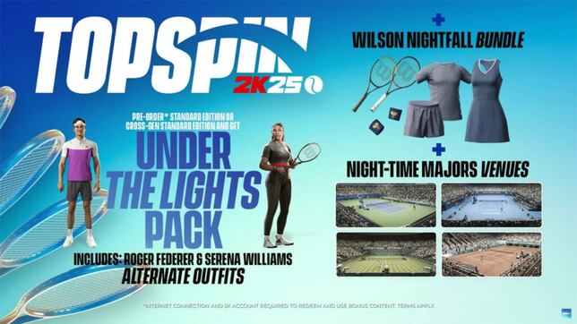 TopSpin 2K25 release date: roster, career mode and platforms - Meristation