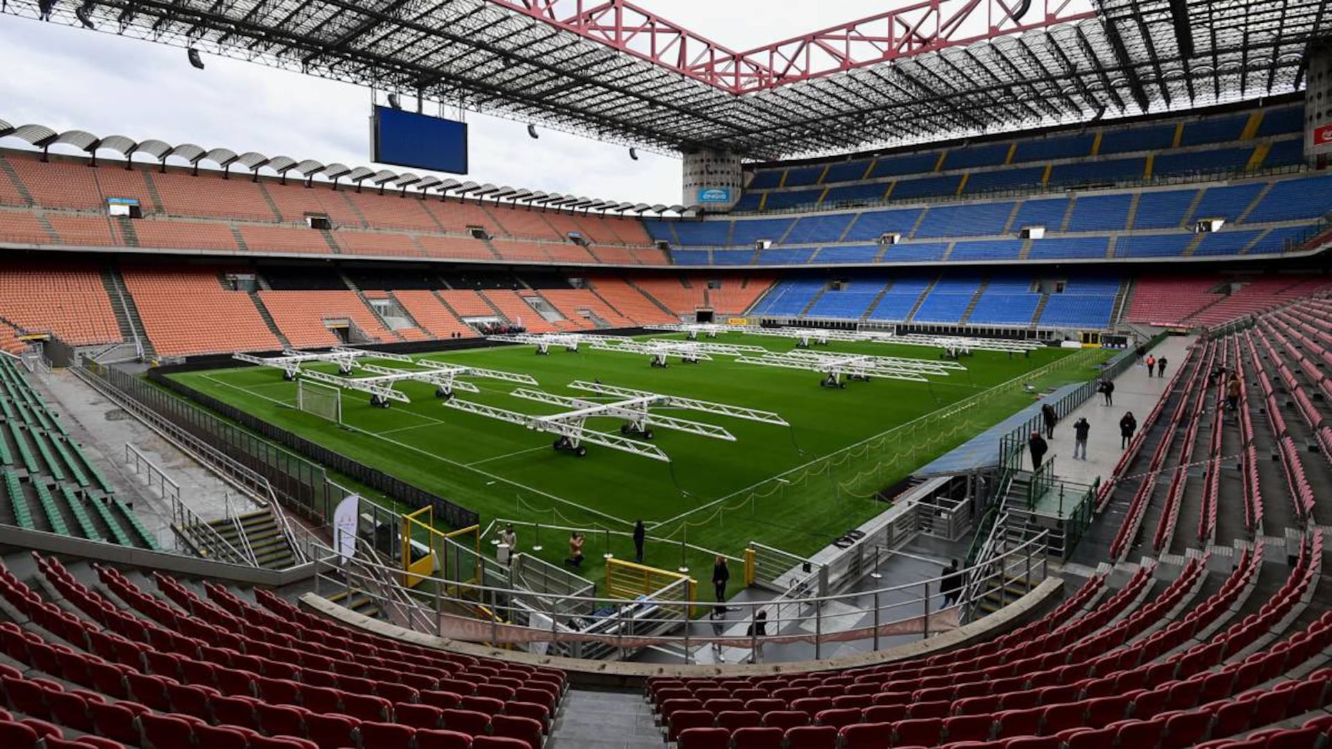 How does sharing a stadium work for the AC Milan and Inter fans at San ...