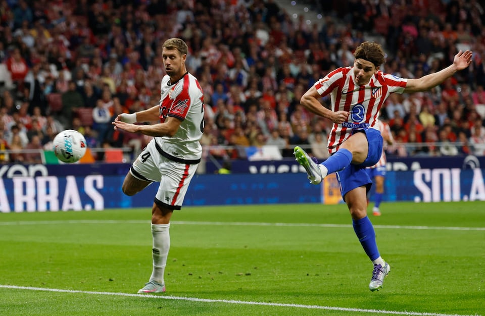 El hat-trick de Julián Álvarez al Rayo en imágenes - AS.com