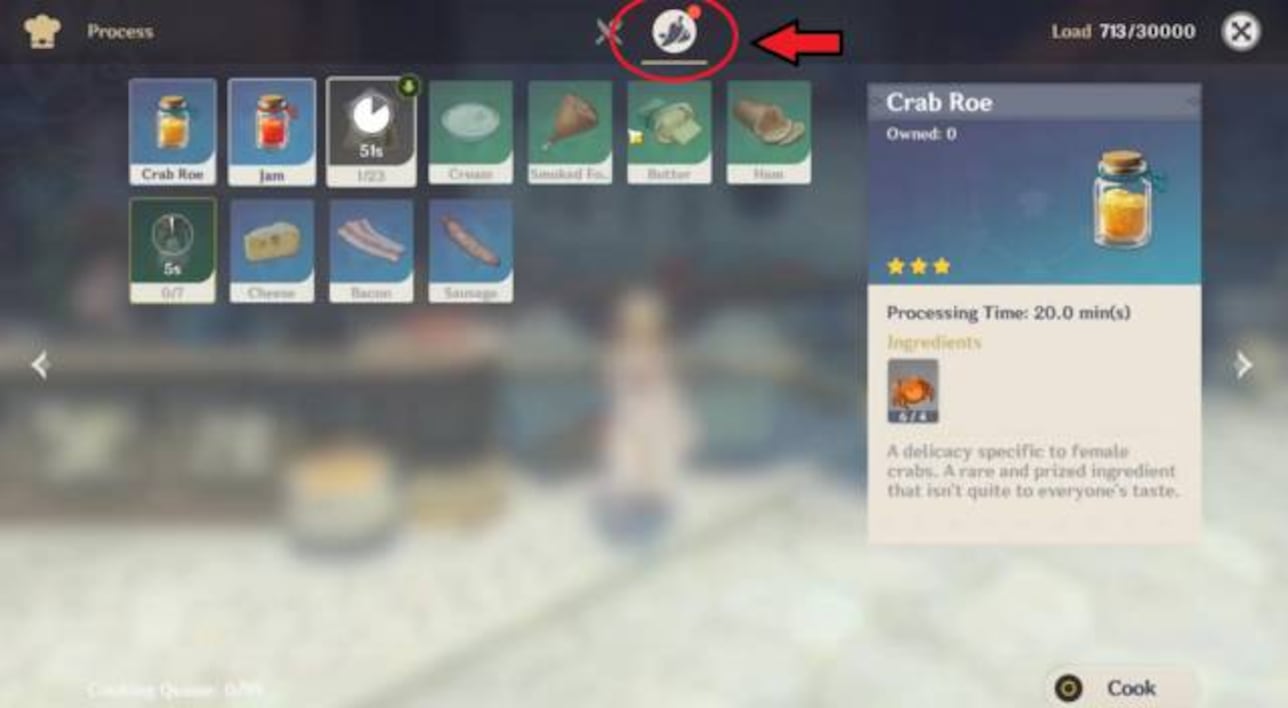 Genshin Impact: cómo procesar ingredientes para cocinar - Meristation