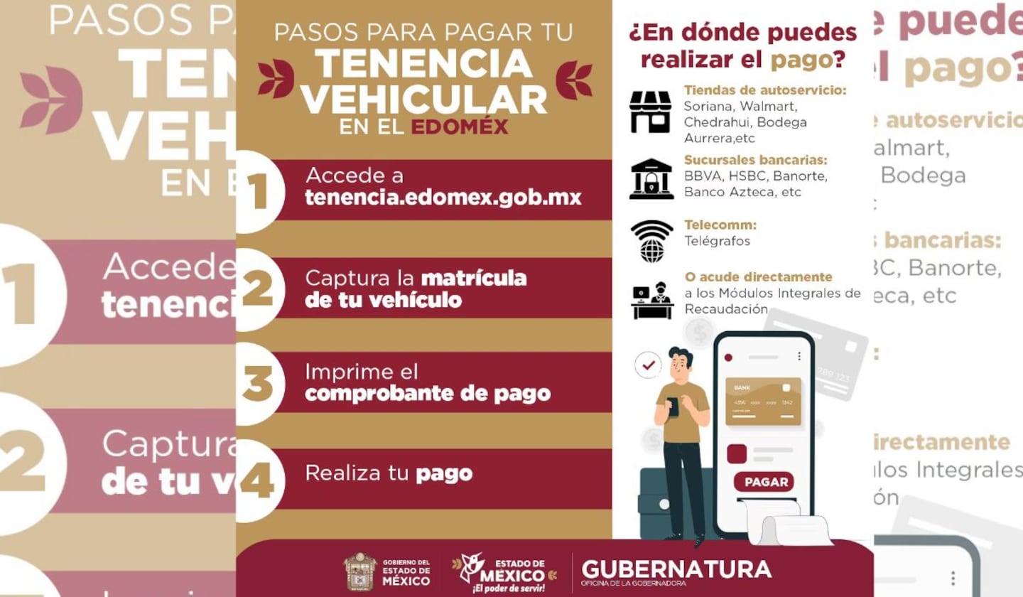 Pago de Tenencia Edomex 2025: ¿cómo y dónde pagar el impuesto? - AS México